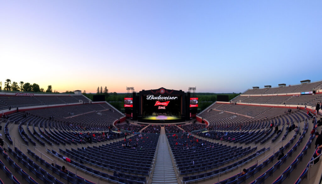 Budweiser Stage Seating Chart: Rows, Numbers & Best Views - PublicFrame.net